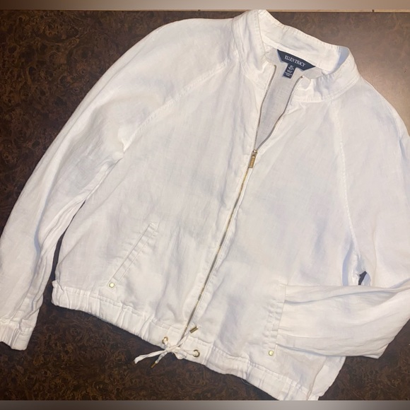 Ellen Tracy | Jackets & Coats | Ellen Tracy Zip Front Drawcord Jacket ...